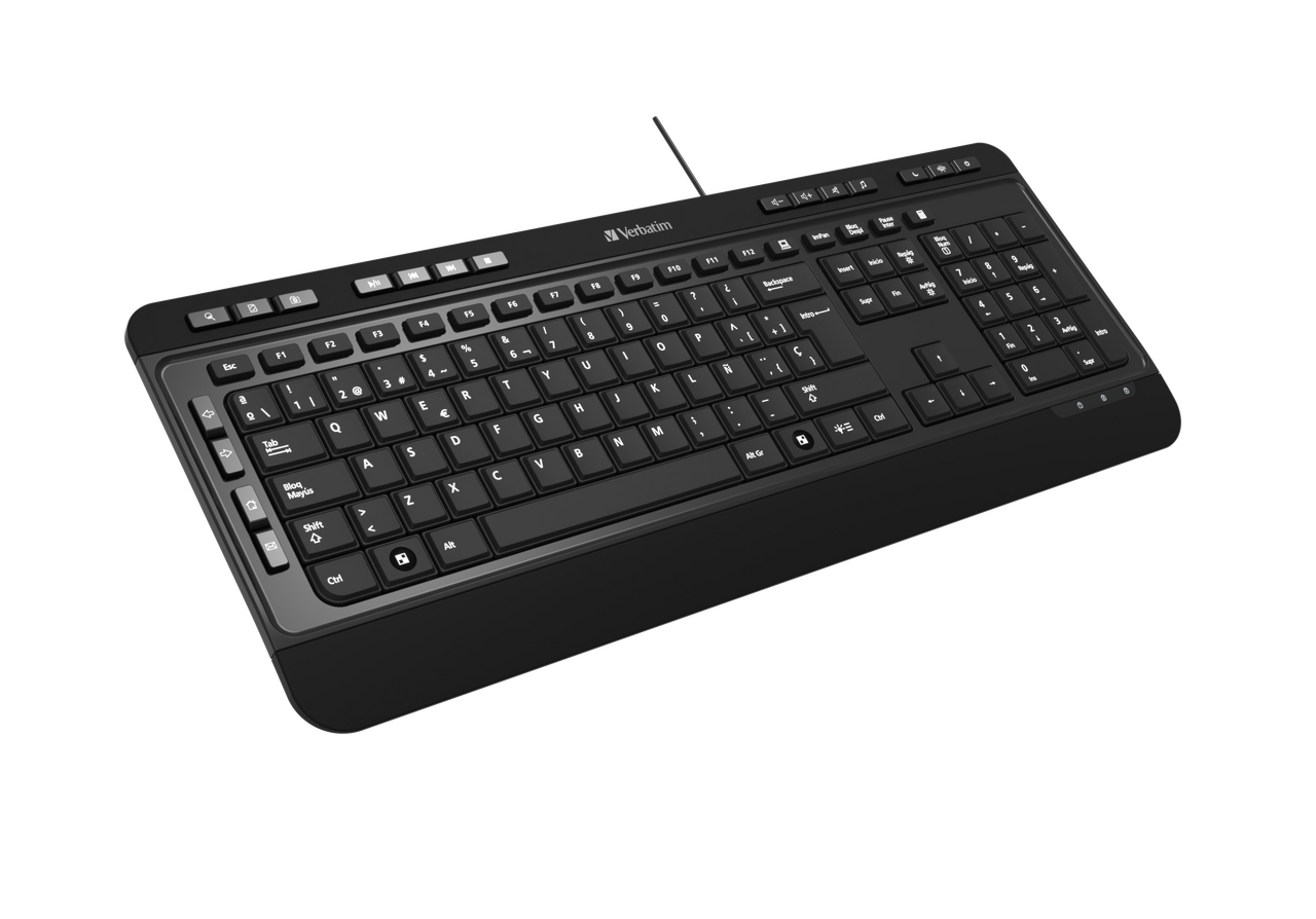 Illuminated Wired Keyboard | Keyboard | Verbatim America